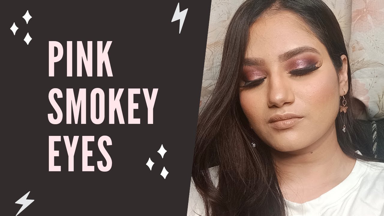 Pink Smokey Eyes- tutorial - YouTube