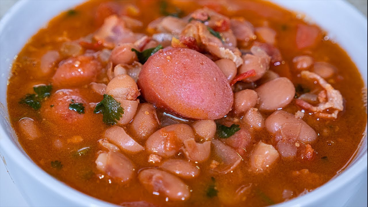 Frijoles Charros Tradicional | Recetas Mexicanas Faciles - YouTube