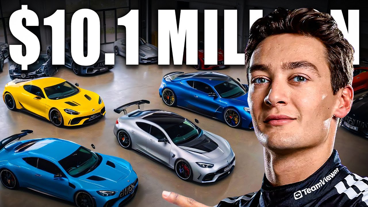 F1's George Russell 's Car Collection Is MENTAL! - YouTube