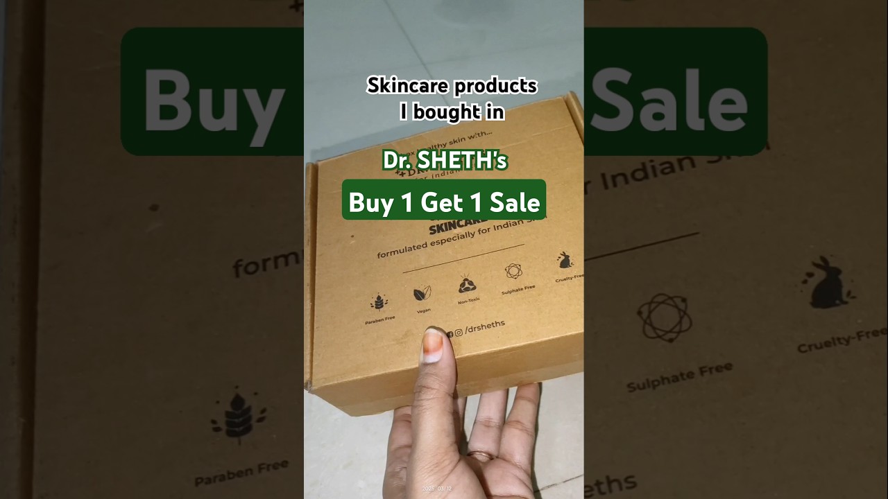 Dr. SHETH'S B1G1 Sale #trending #shorts #skincare #drsheths # ...
