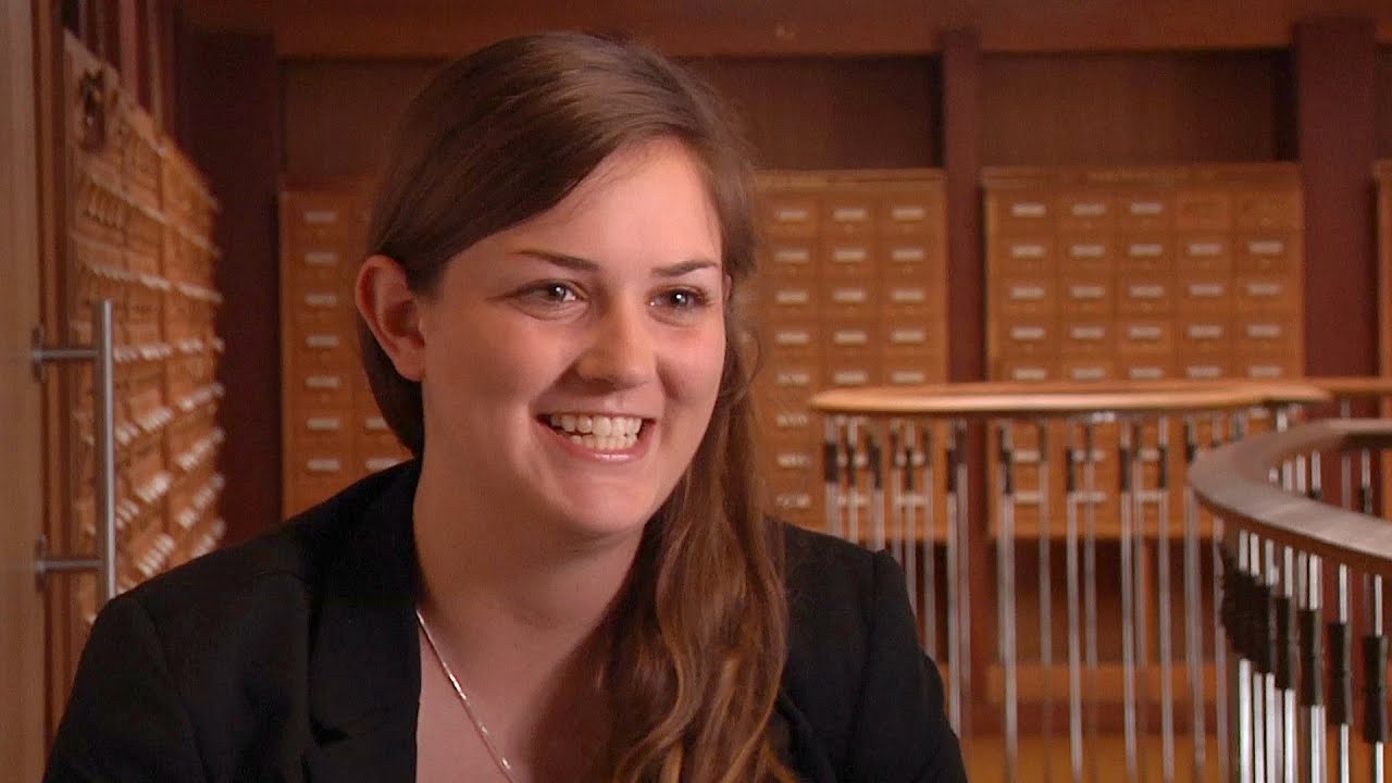 Notre Dame Student Research at the Historical Library of Paris - YouTube