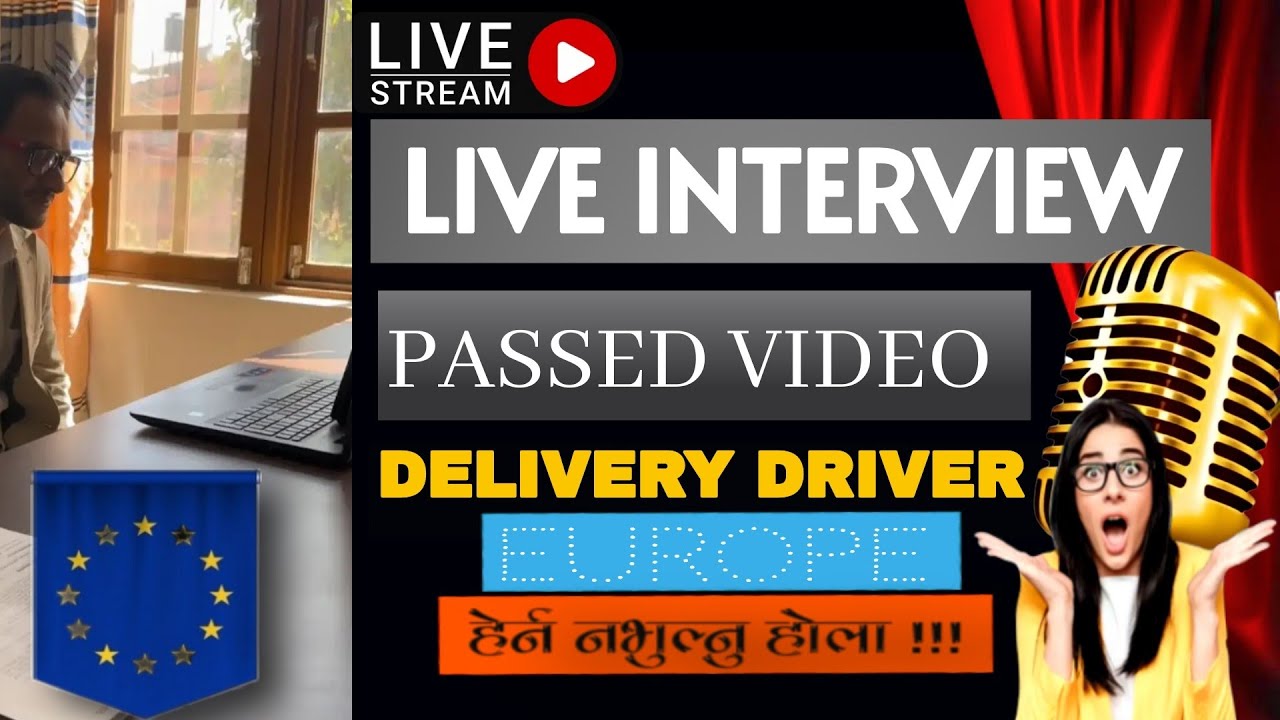 how to pass an driver interview of europe romania malta croatia|live ...