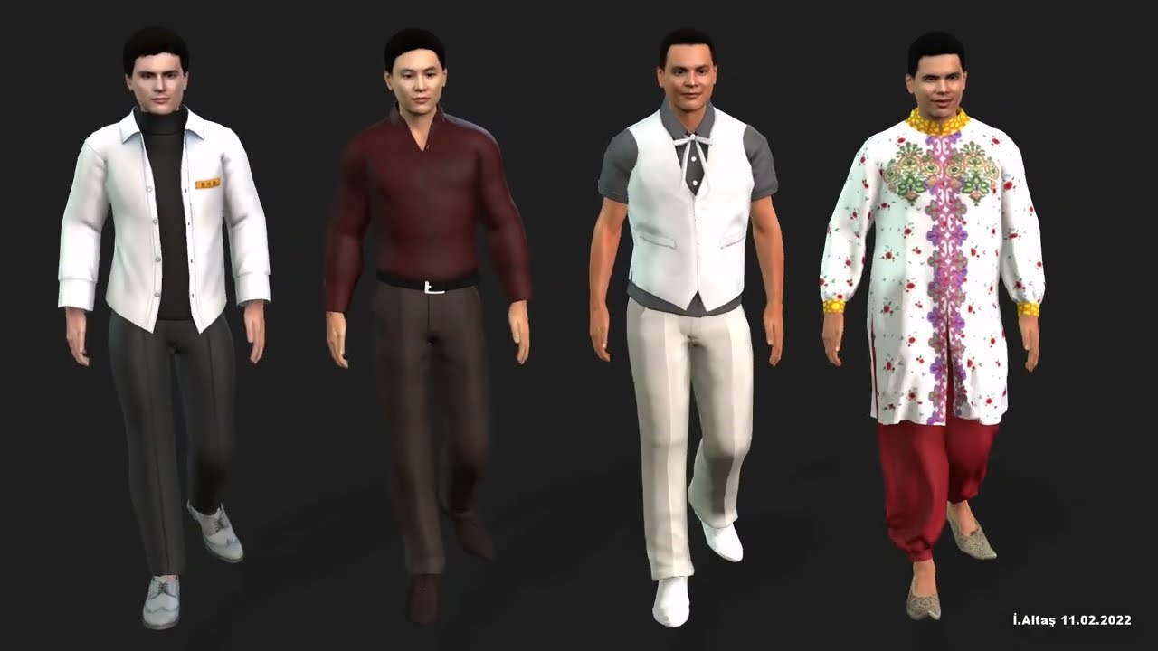 Iclone hair and clothes package 57.(Download free hair and clothing ...