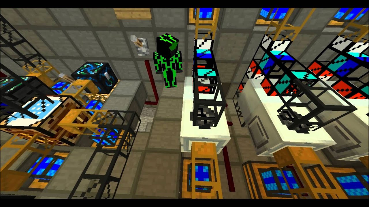 Minecraft: Tekkit solar panel factory 5.1.2 - YouTube