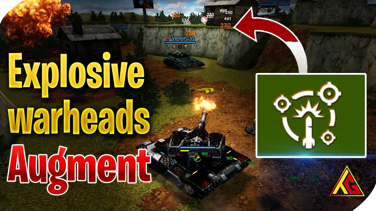 Tanki online : Scorpion Explosive Warhead Augment | Epic Kills | Tushar ...
