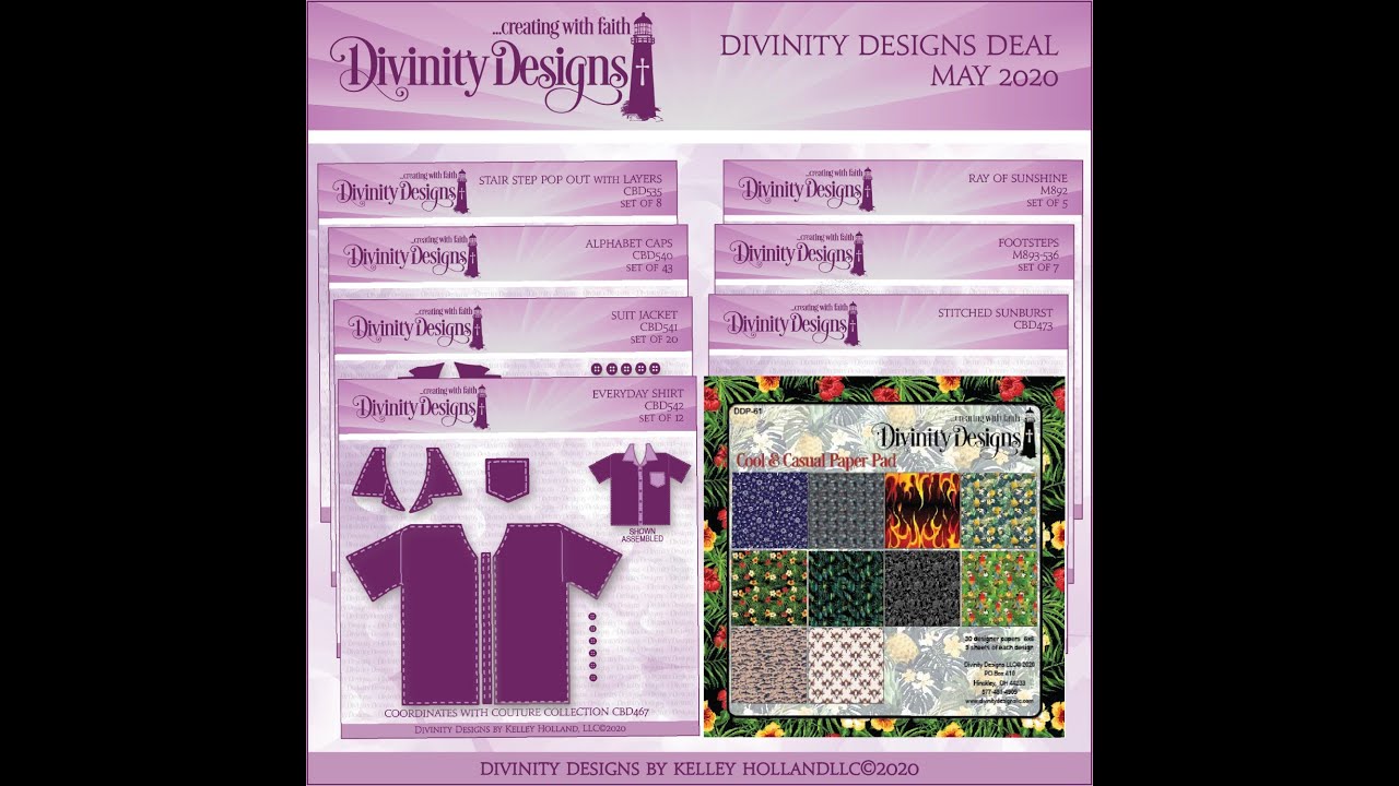 Divinity Designs May 2020 Release - YouTube