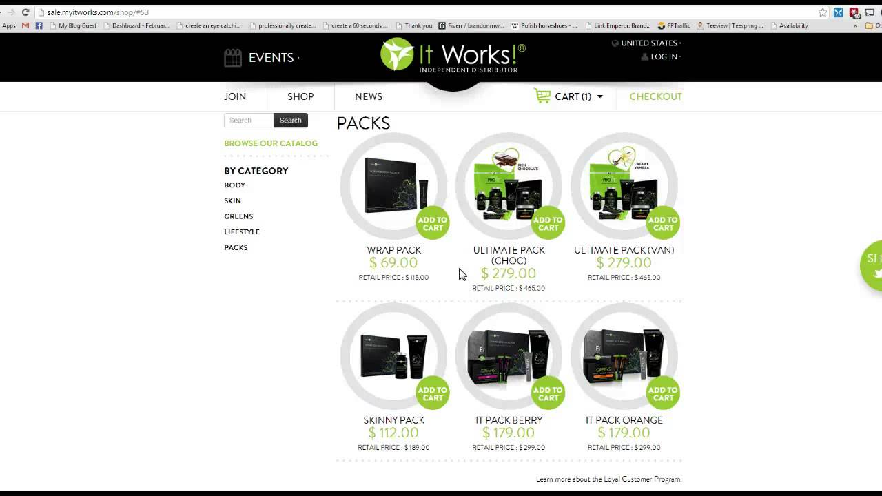 It Works! Loyal Customer Sign up - YouTube