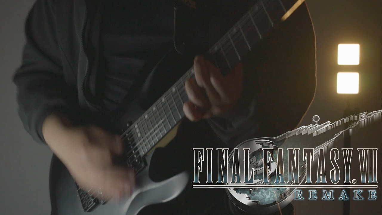 1 HOUR FINAL FANTASY VII Battle theme Guitar Cover by Igyman Desu - YouTube