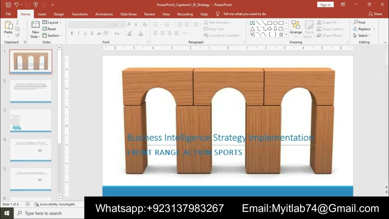 PowerPoint_Comp_Capstone1_BI_Strategy | PowerPoint Comp Capstone1 BI Strategy #BIStrategy #Cap1 ...