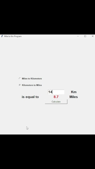 Distance Converter Calculator with GUI Tkinter #python #tkinter #coding ...