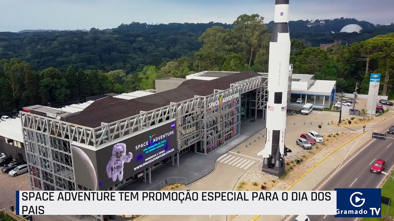 Space Adventure tem promoção especial para o Dia dos Pais - YouTube