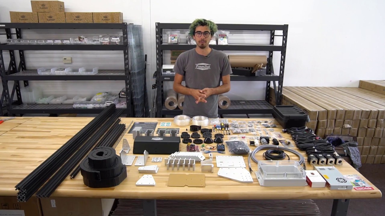 FarmBot Genesis v1.2 Kit at a Glance - YouTube