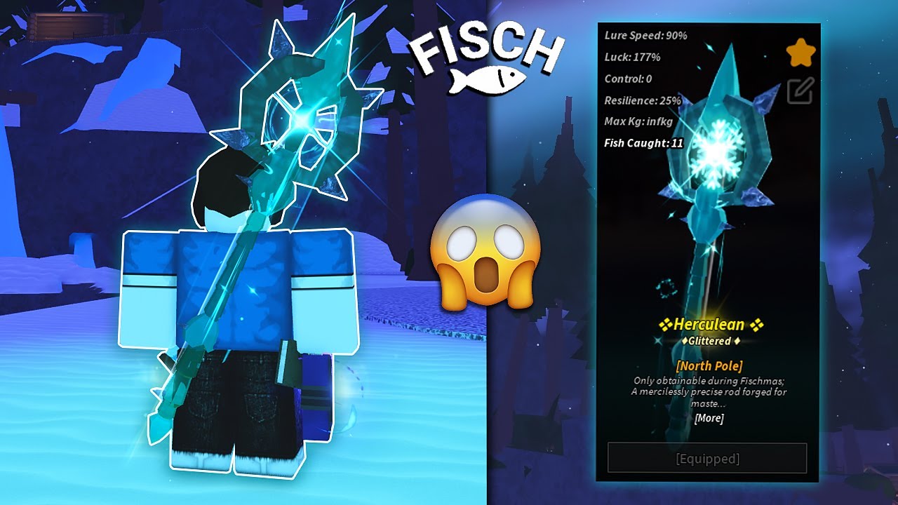 I Got The NEW NORTH POLE ROD in Fisch! (THE BEST ROD!) - YouTube