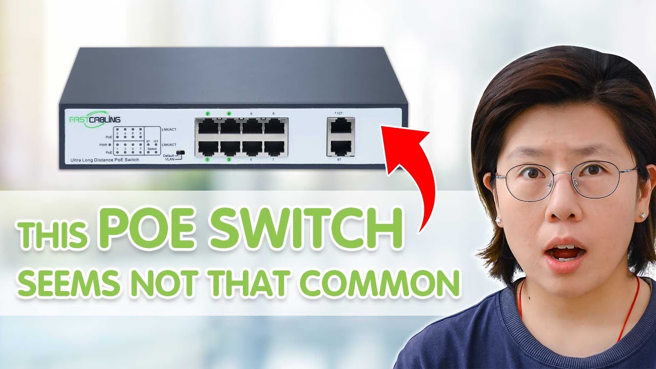 Power & Data over 1000ft Long Range PoE Switch Make it Possible - YouTube