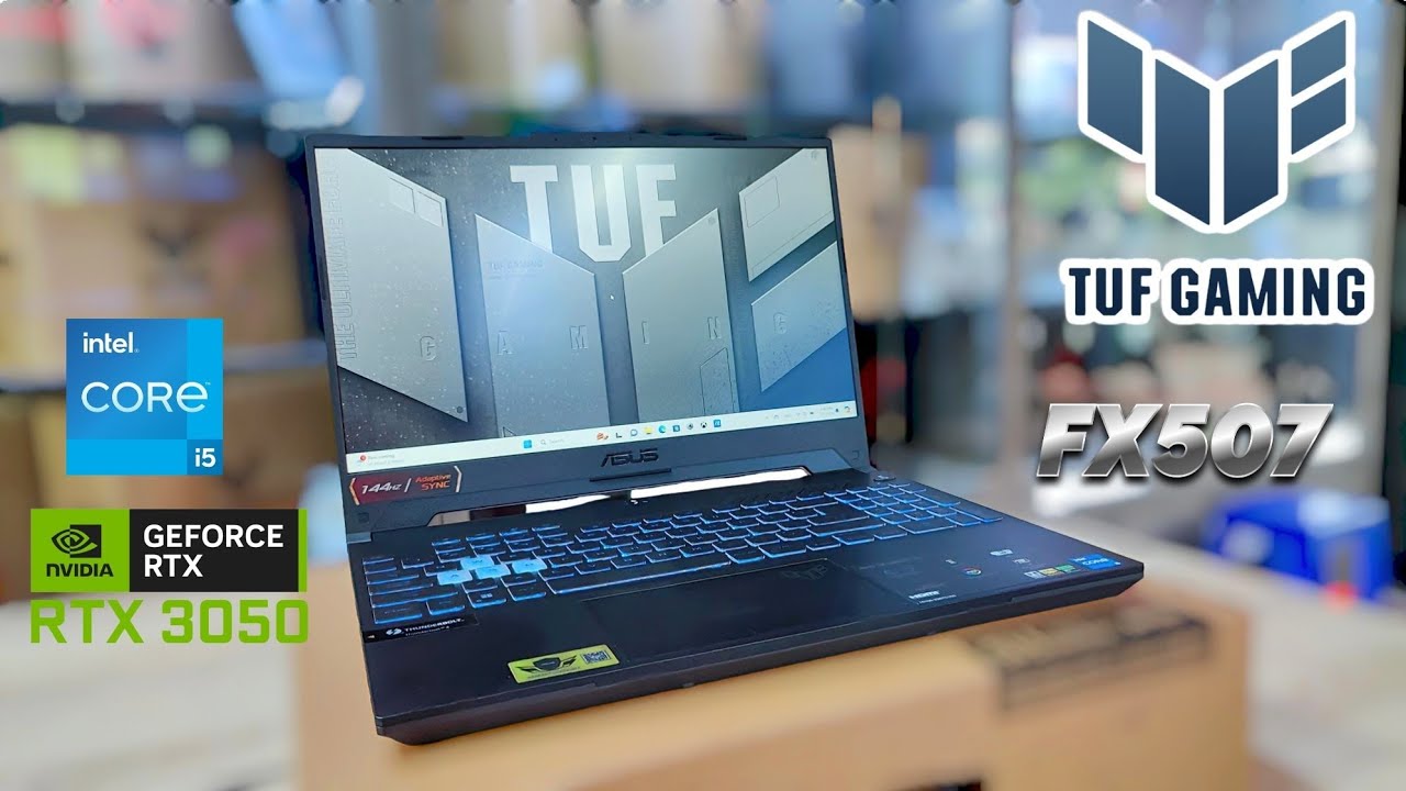 ASUS TUF FX507NC | The Best Mid Range Laptop 2024 - YouTube