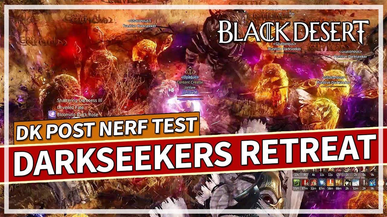 Darkseekers' Retreat Post Nerf Awakening Dark Knight Test | Black ...