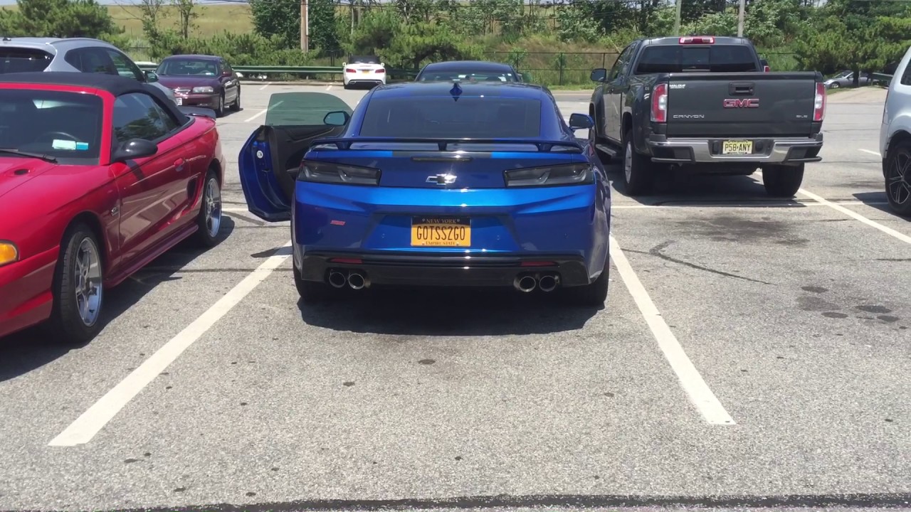 2016 Camaro SS TSP headers xpipe with afm valve delete - YouTube