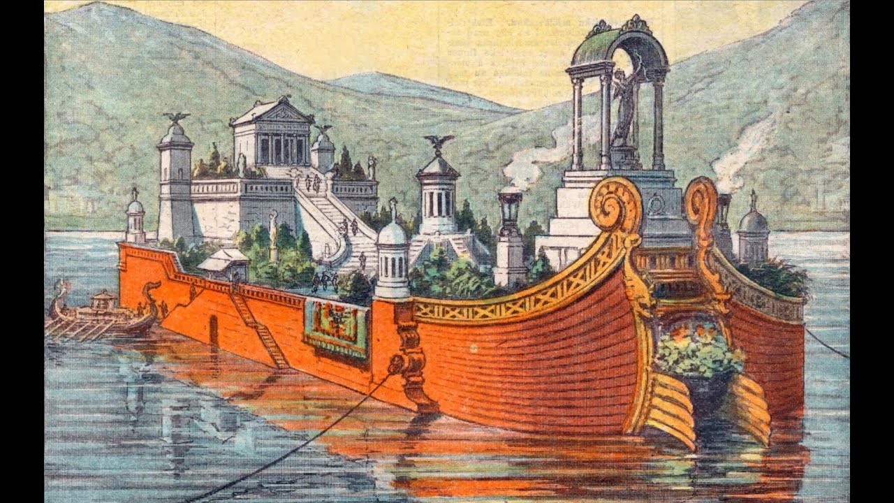 Le navi di #NEMI di #CALIGOLA - La storia romana in due minuti #138 ...