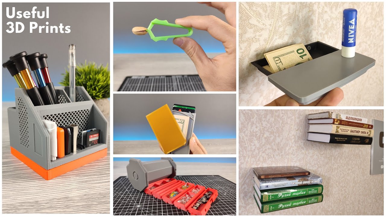 Useful 3D Prints April 2022 - Practical Prints - YouTube