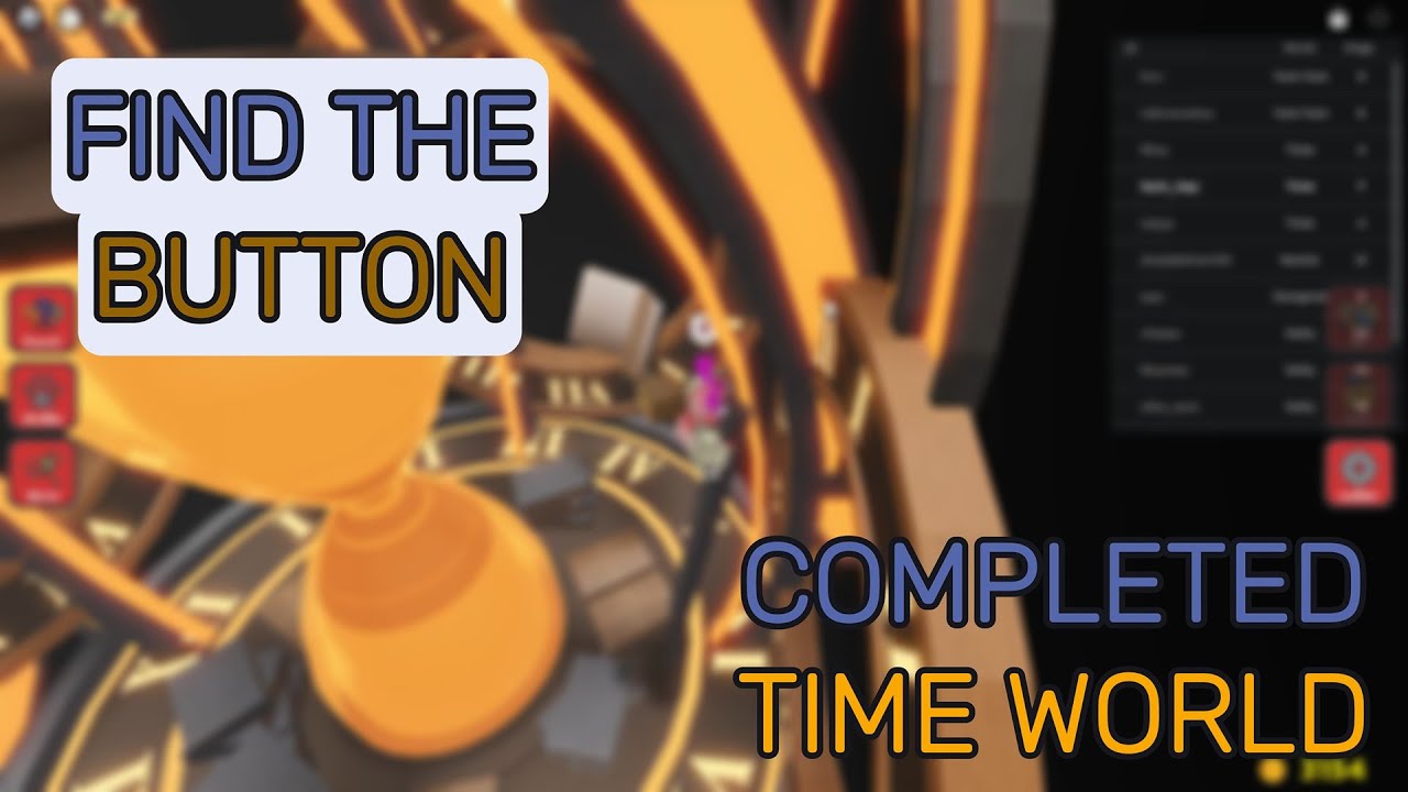 Find the button , Time World Mode 🕰️ in Roblox - YouTube