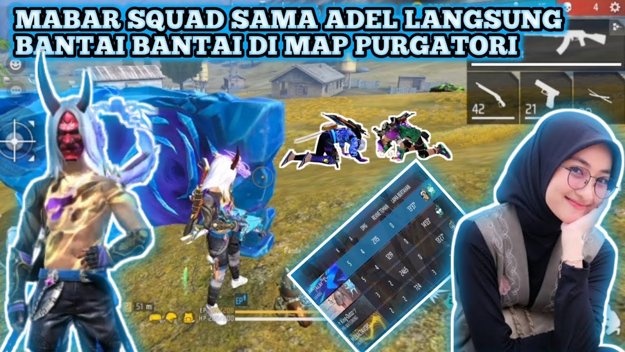 MABAR SQUAD SAMA ADEL TERNYATA INI CEWE JAGO JUGA 🎮 - YouTube