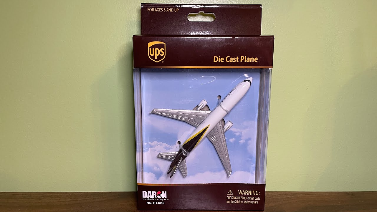 UPS MD11 Unboxing, Daron/ Welly Single Plane - YouTube