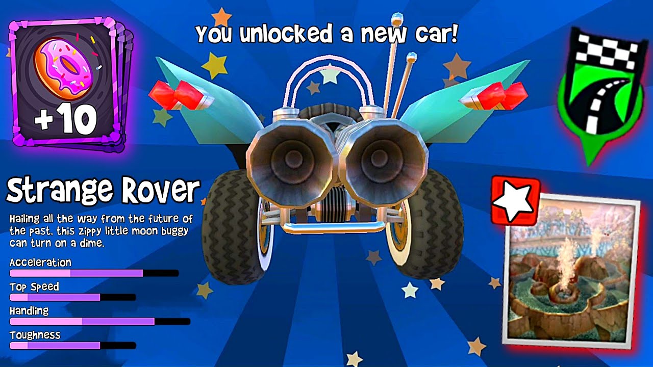 Strange Rover Unlocked | New Race Track || Beach Buggy Racing 2 - YouTube