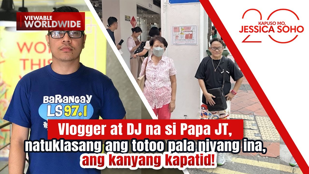 Vlogger-DJ Papa JT, natuklasang ang totoo niyang ina, ang kanyang ...