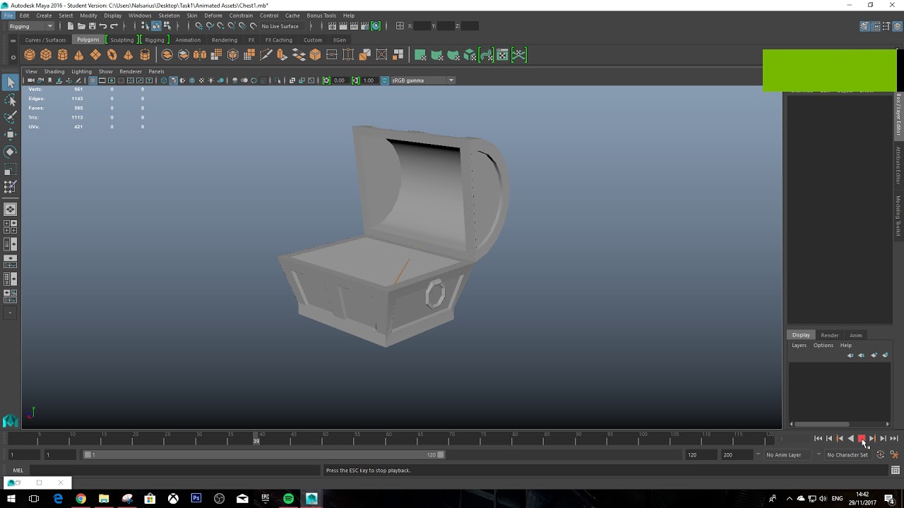 Chest Opening Animation - YouTube