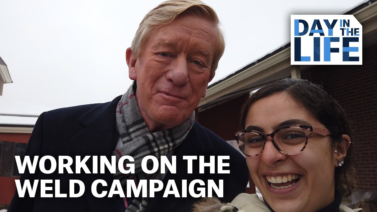 A Day in the Life on the Bill Weld Presidential Campaign - YouTube