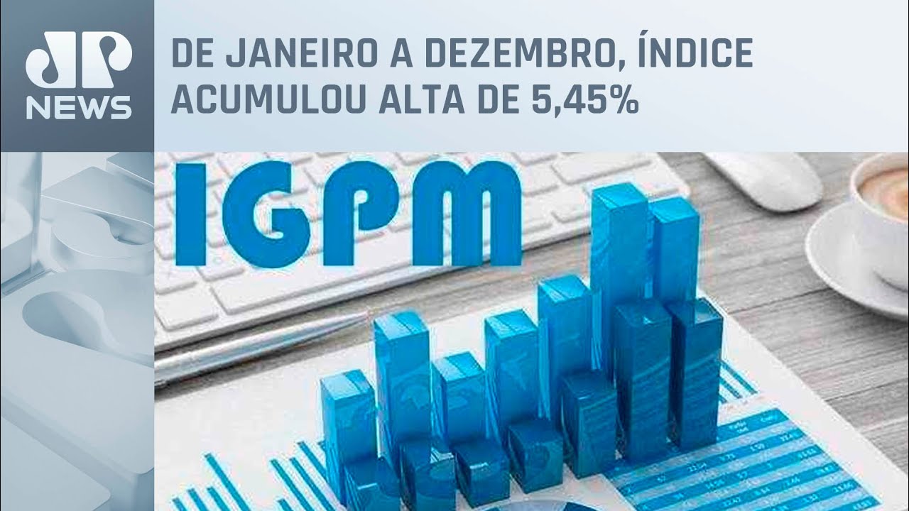 IGP-M teve variação positiva de 0,45% em dezembro, diz FGV/IBRE - YouTube