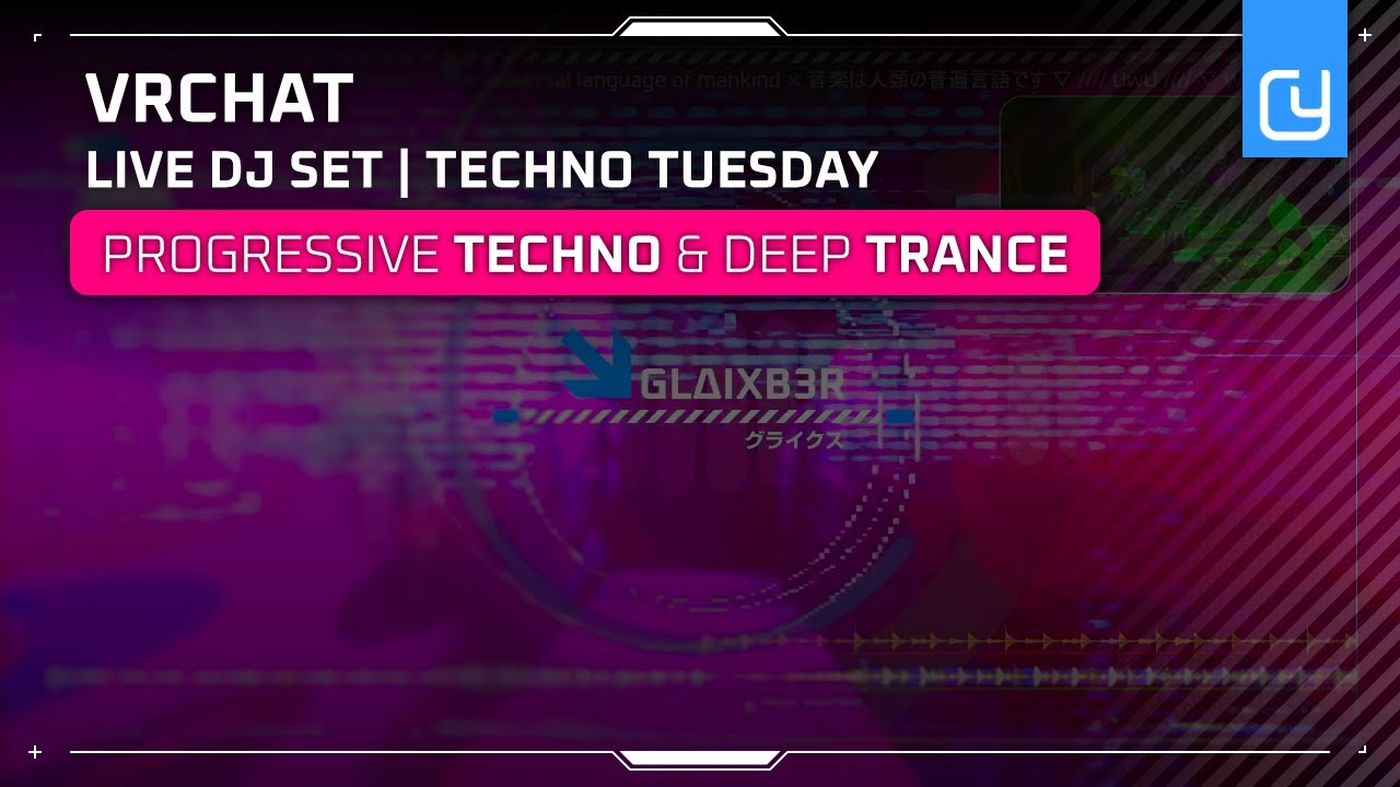VRChat | Live DJ Set | Techno Tuesday #progressivetechno # ...
