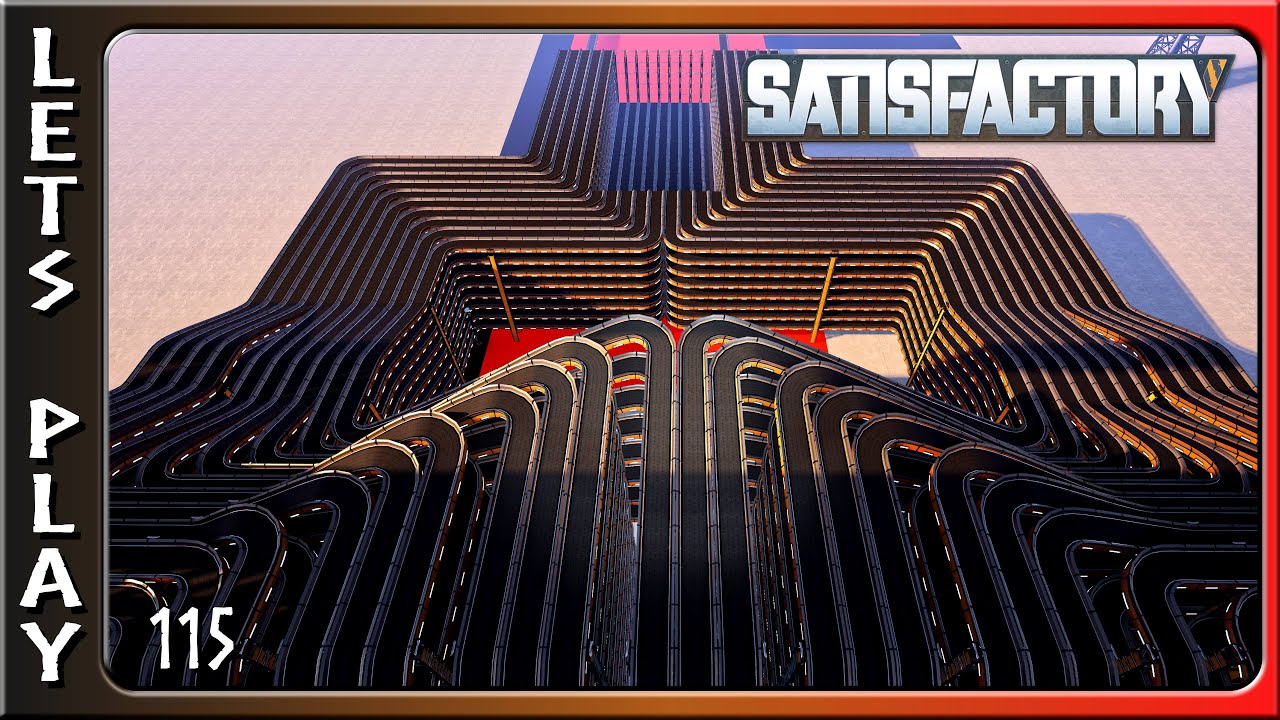 Making Progress On These Super Complex Conveyor Belts! | Satisfactory 1 ...