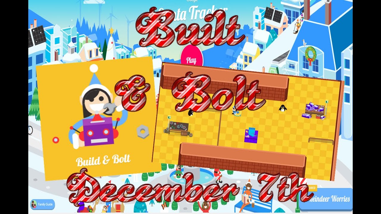 BUILD AND BOLT 7 Christmas Countdown Games December build-and-bolt-7-christmas-countdown-games-december