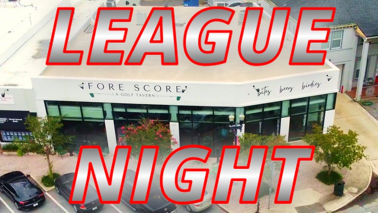 INDOOR GOLF LEAGUE @FORE SCORE GOLF TAVERN - YouTube