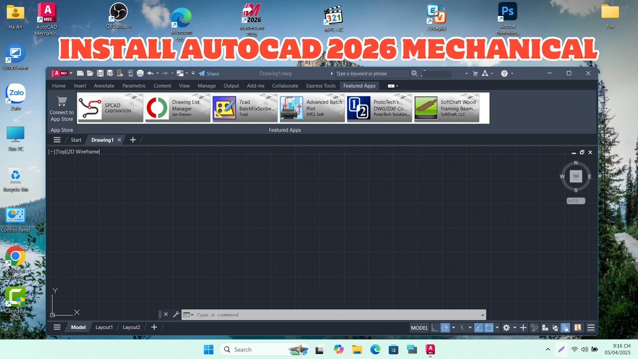 Install AutoCAD 2026 Mechanical | Cài đặt AutoCAD 2026 Mechanical - YouTube