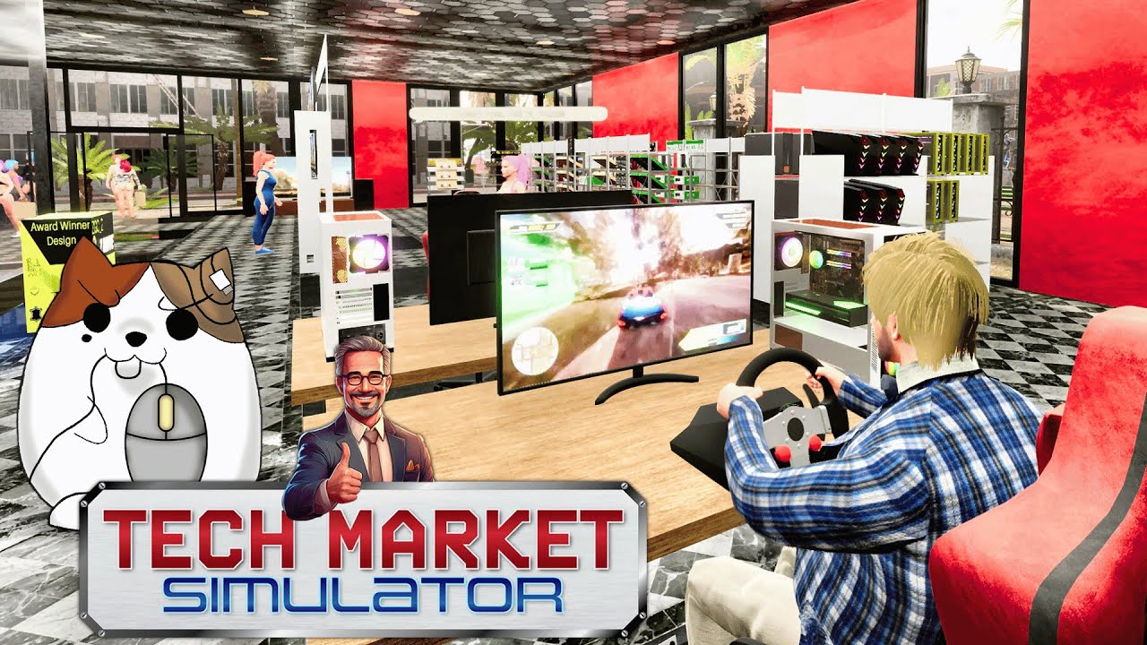 Tech Market Simulator Full Game Early First Look! New upcoming Gaming ...