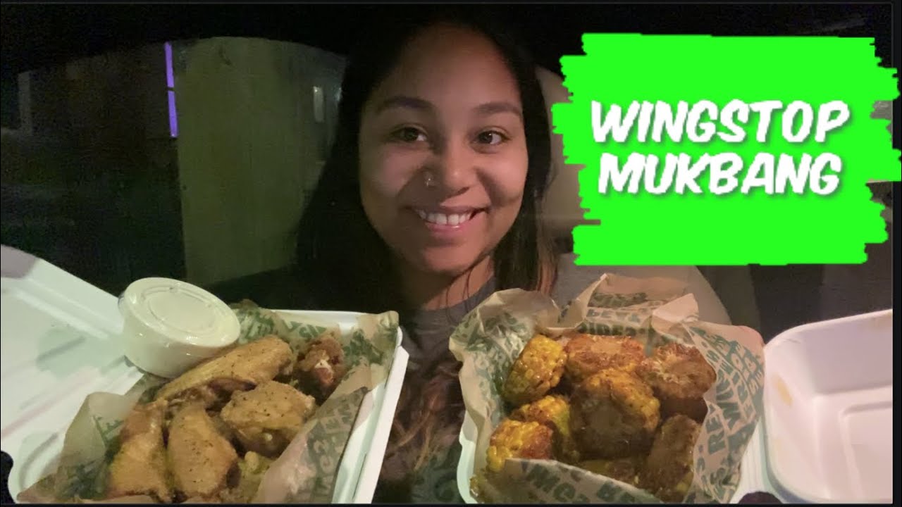 WINGSTOP MUKBANG | EATING SHOW | CAR CHRONICLES - YouTube
