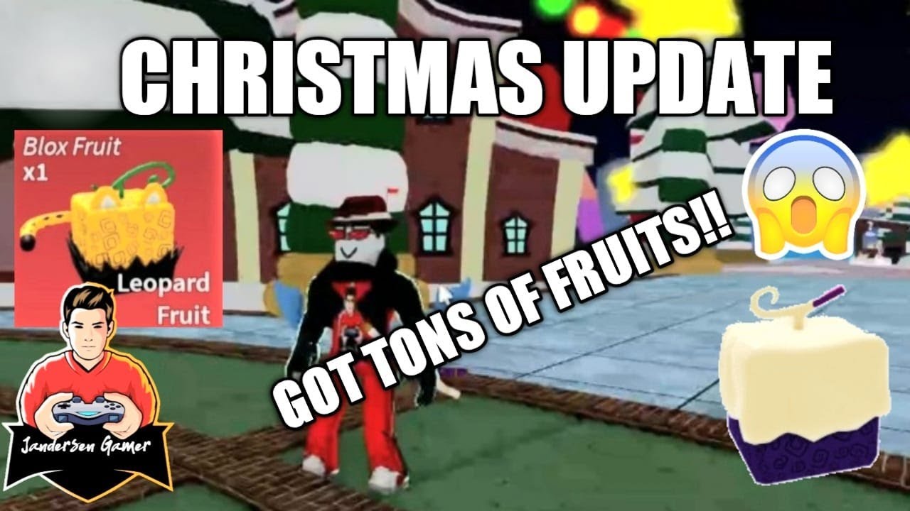 Blox Fruits Christmas Update | Easy Tons Of Fruits!! - YouTube