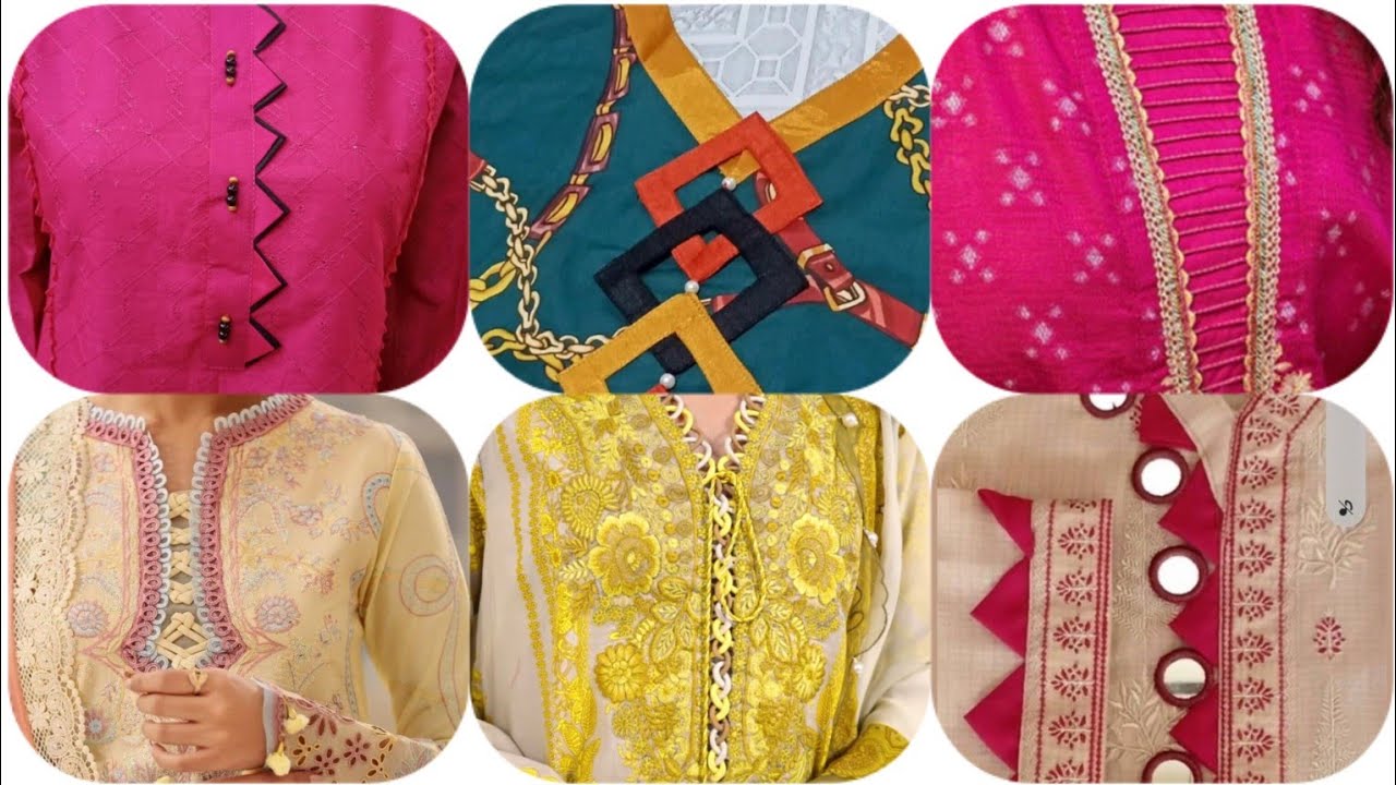 Double Neck Design Ideas 2024 / Beautiful Neck Designs / Gala Design ...