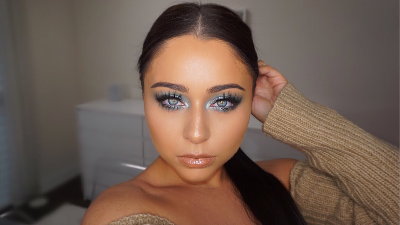 FULL COVERAGE GLAM MAKEUP TUTORIAL - YouTube