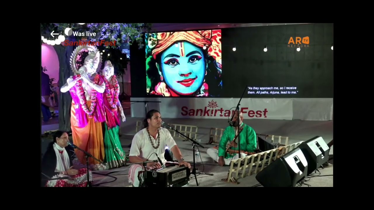 Sankirtanfest UK Leo Dey 2024 - YouTube