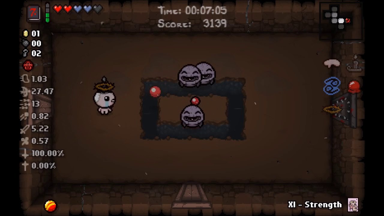 Binding of Isaac Afterbirth + #55 - eden streaks - FIRE MIND SOOOOO ...