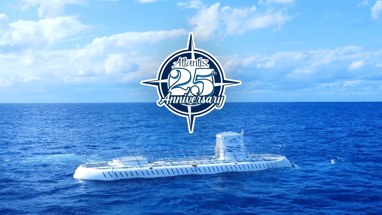 25th Anniversary!💙 | Atlantis Submarines Cozumel - YouTube