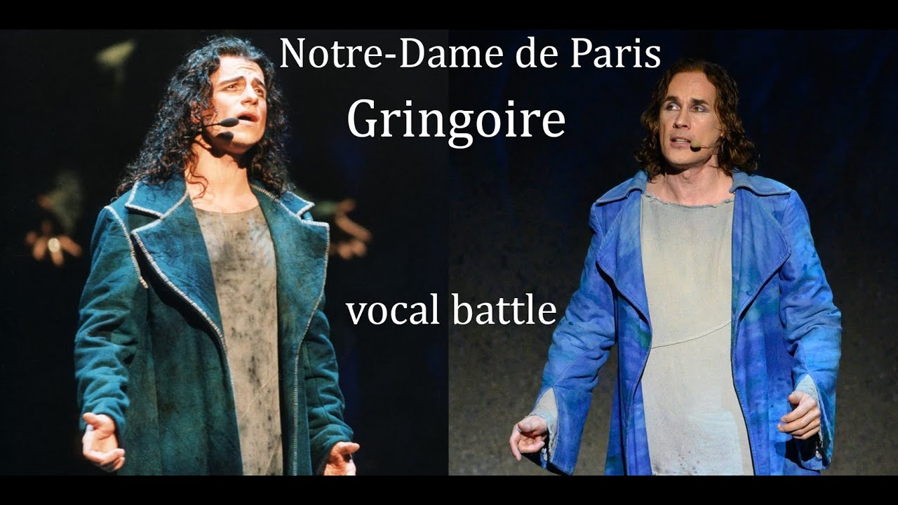 Notre-Dame de Paris Gringoire vocal battle (Bruno Pelletier vs Richard ...