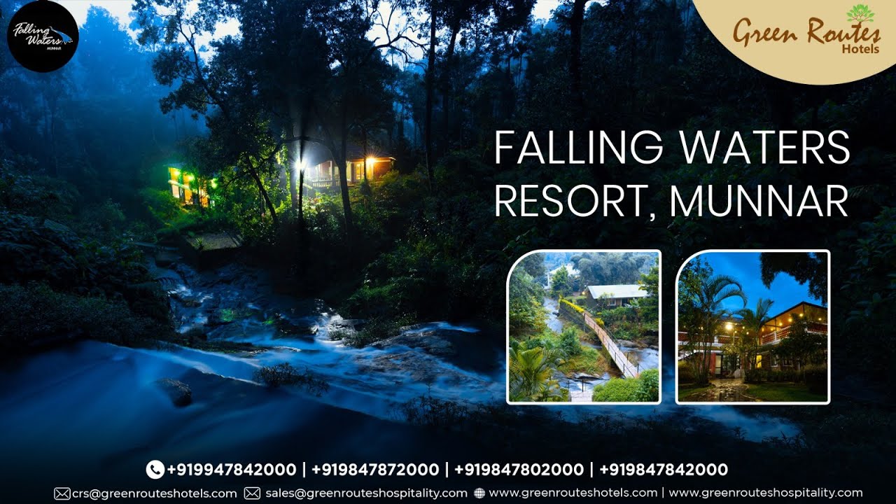 Falling Waters Resort Munnar | Green Routes Hotels | Munnar Resorts ...