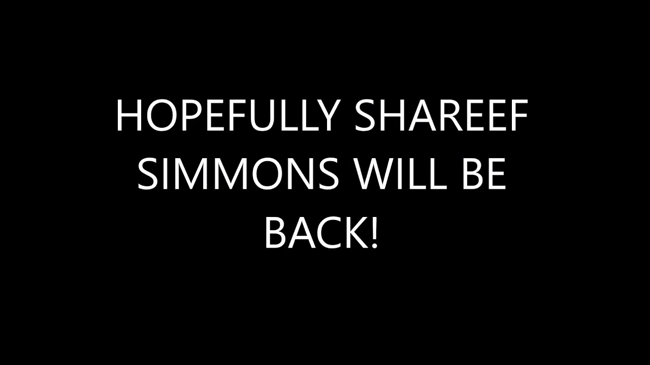 Shareef Simmons Left - YouTube