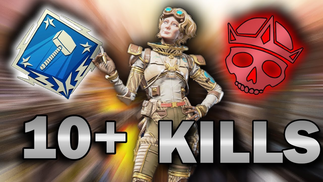 SOLO QUE DUOS 10+ Kills 2.5k Damage Badge (Apex Legends) - YouTube