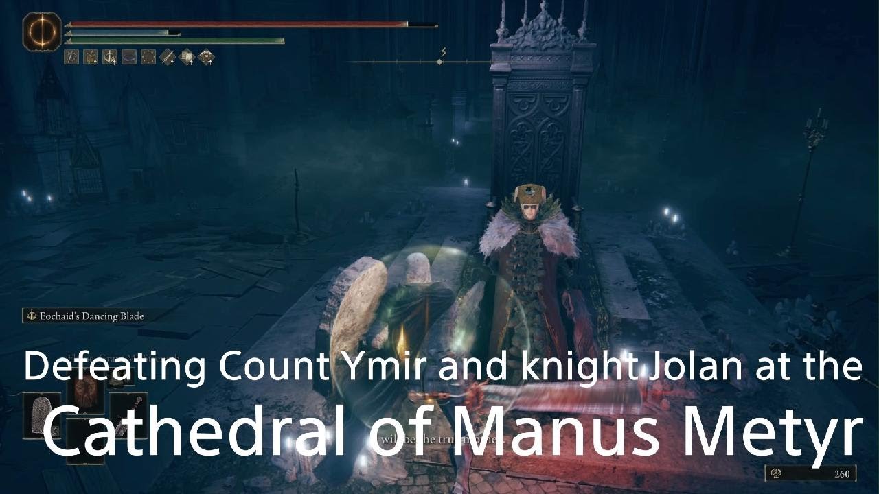 ELDEN RING, DLC: Defeating Count Ymir and knight Jolan at the Cathedral ...