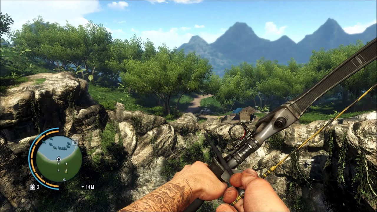 far cry 3 free fall acheivmeent - YouTube